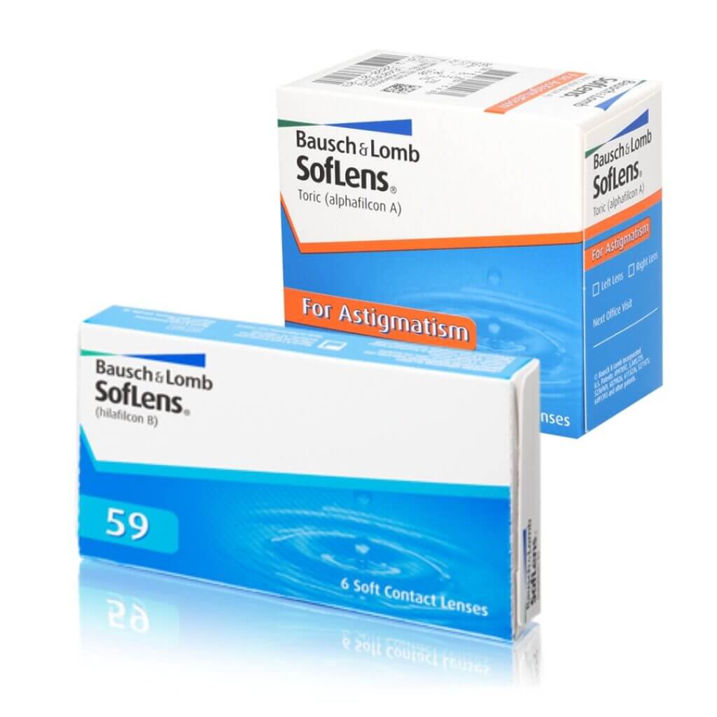 Soflens 59 + Soflens For Astigmatism | Lens Optikal