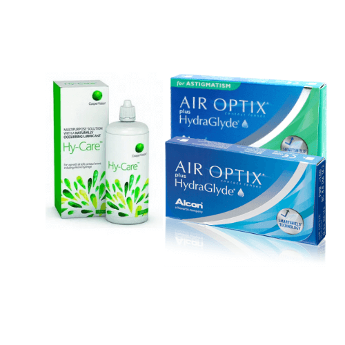 Air Optix Hydraglyde + Air Optix Hydraglyde Toric | Lens Optikal